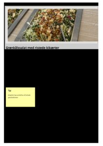 Opskrift_ Grønkålssalat med ristede kikærter - Diætist Iskov