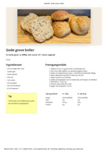 Gode grove boller - Diætist Iskov